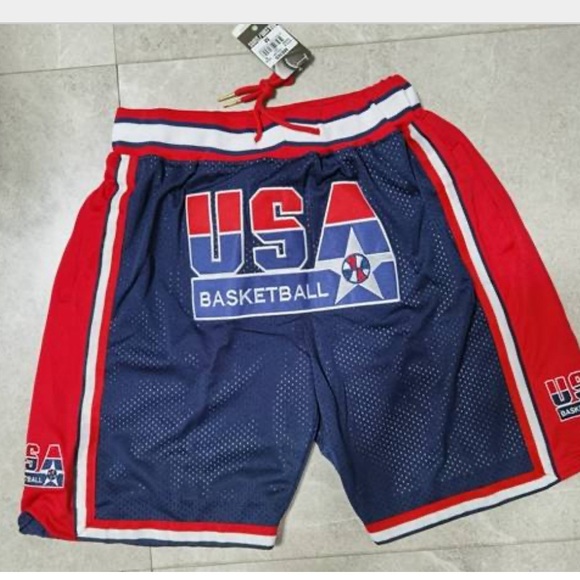 Just Don | Shorts | Mens S Just Don Team Usa Dream Team Navy Shorts ...